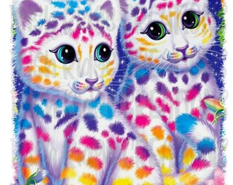 Lisa Frank Cat Png - Etsy