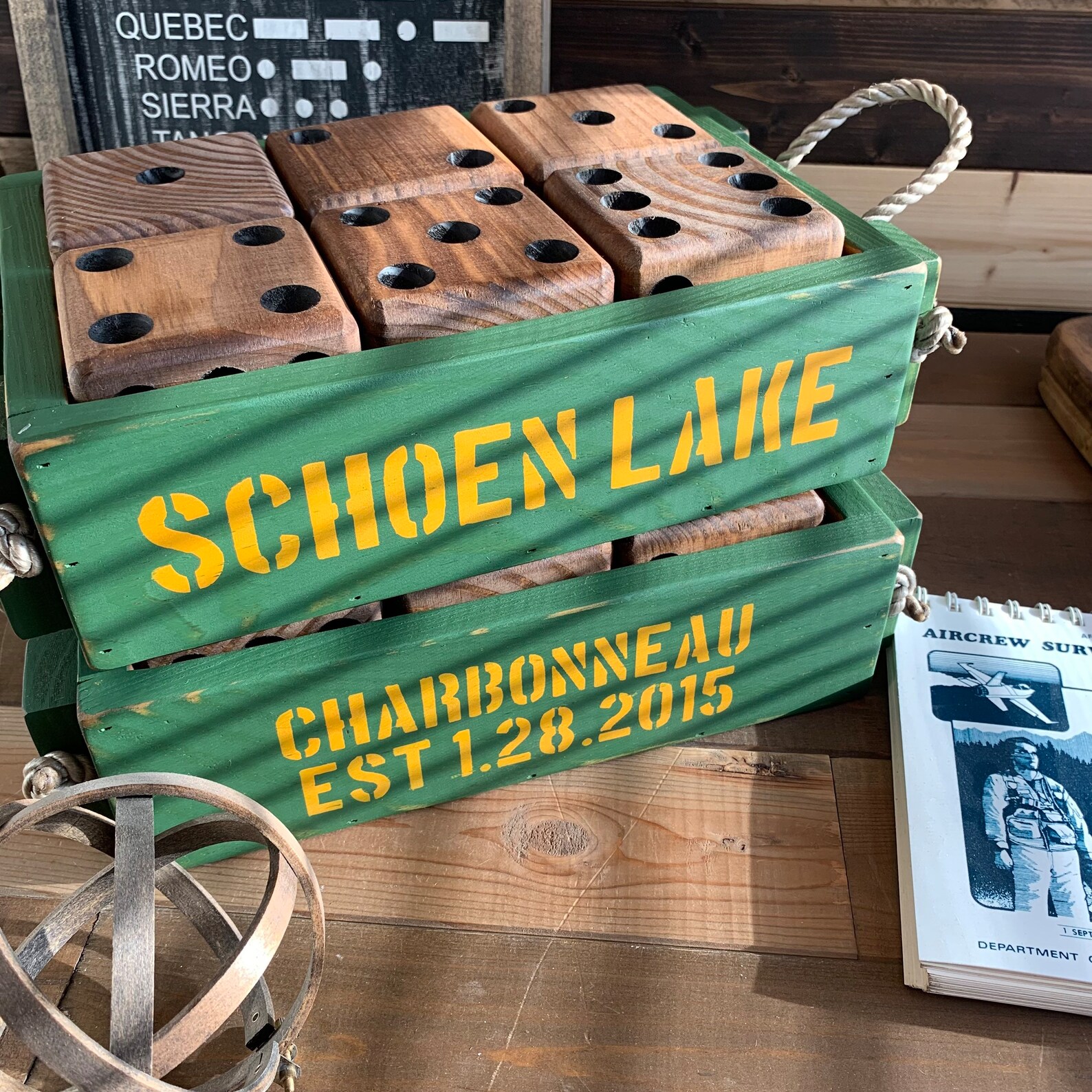 Yardzee Ammo Crate Yard Yahtzee Custom Yardzee Case Yard - Etsy