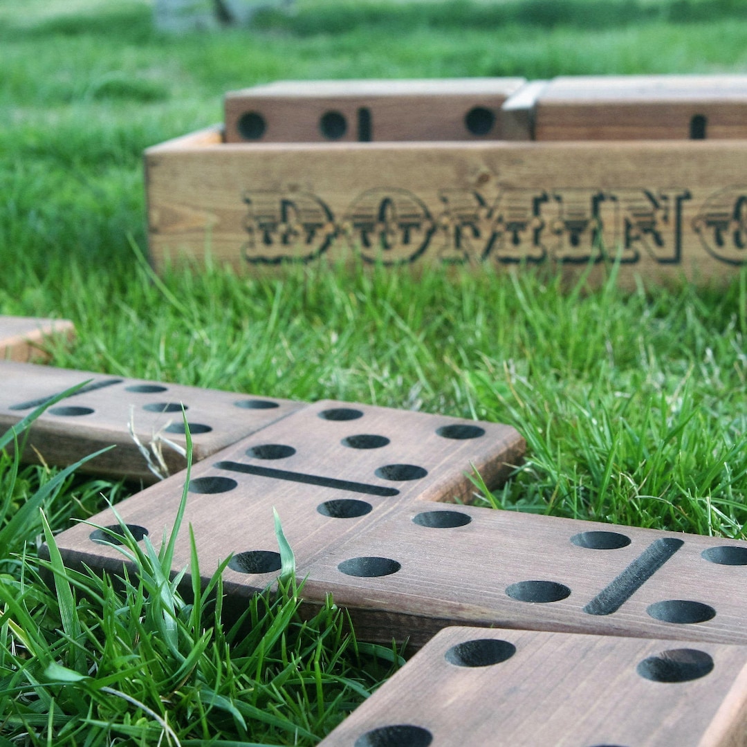 Reclaimed Wood Giant Yard Domino, Outdoor Games, Man Cave Art, Wood ...