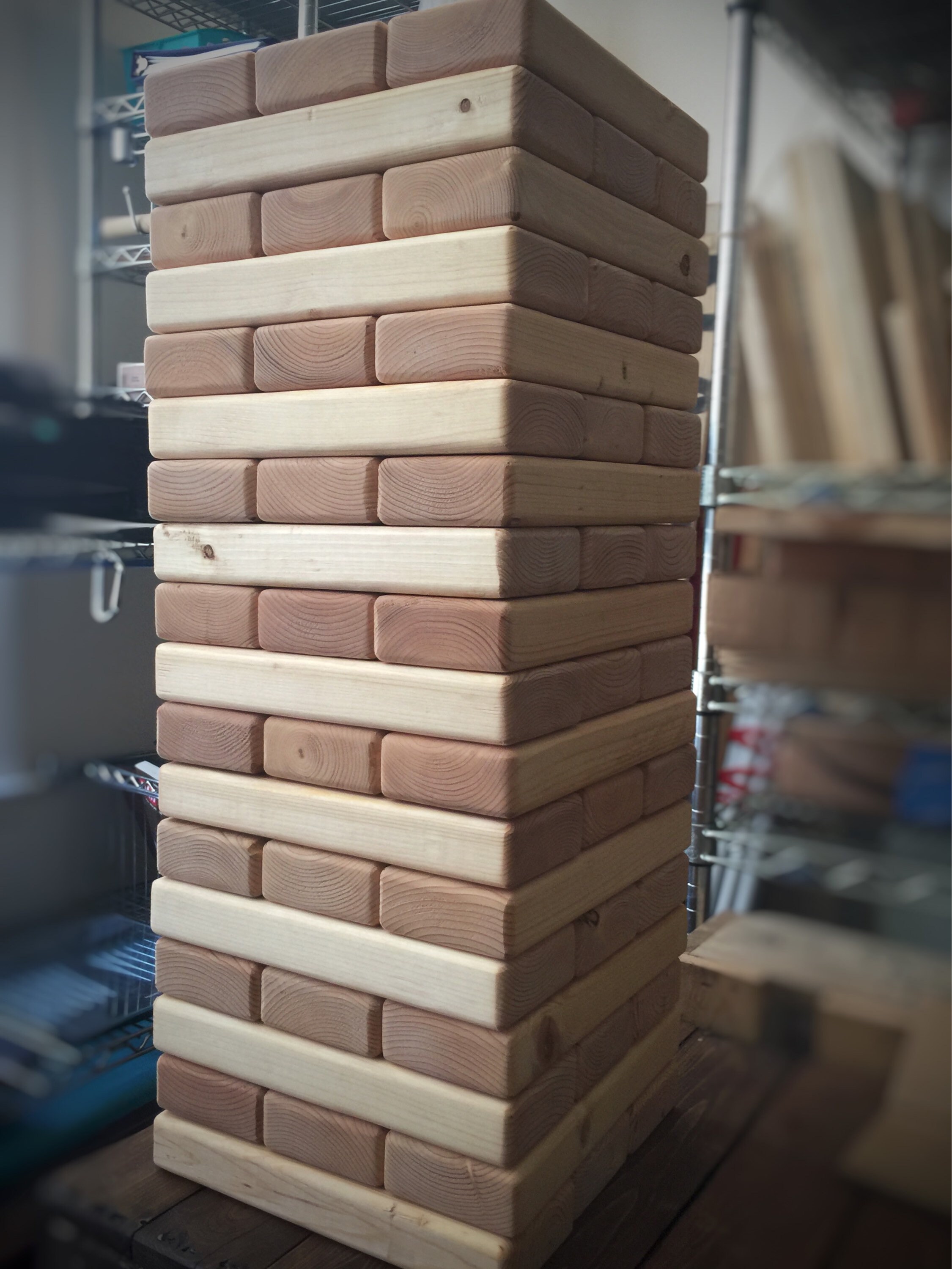 Toppling Tower Game Unique Wedding Guest Book Yard Size - Etsy Australia