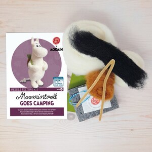 Moomin - Moomintroll Goes Camping Needle Felting Craft Kit - Etsy