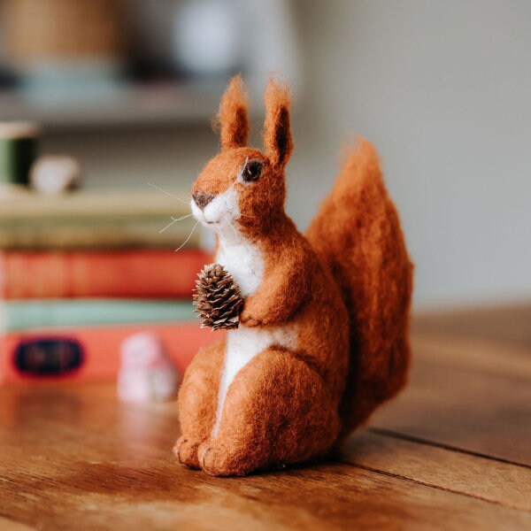Felted Squirrel - Etsy