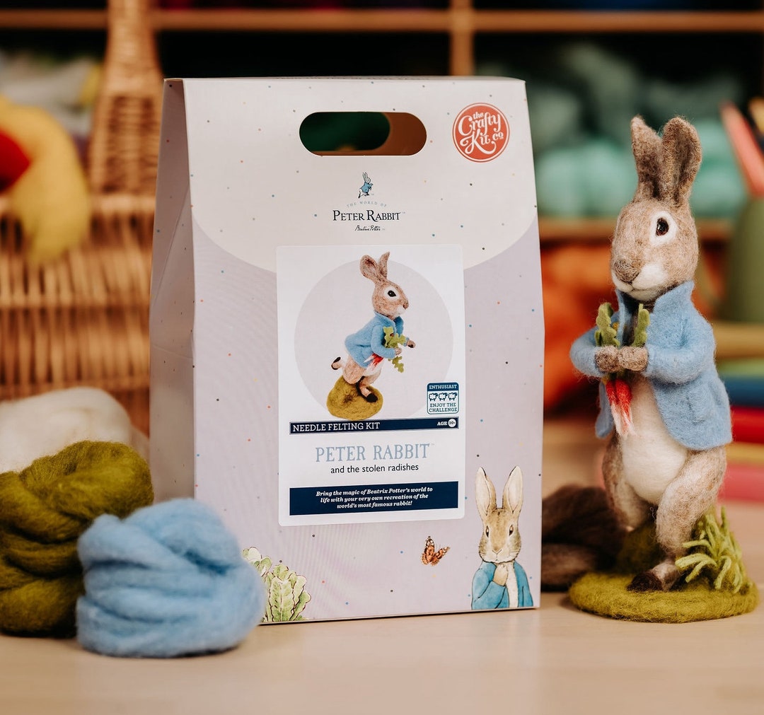 Beatrix Potter - Peter Rabbit and the Stolen Radishes Needle Felting ...