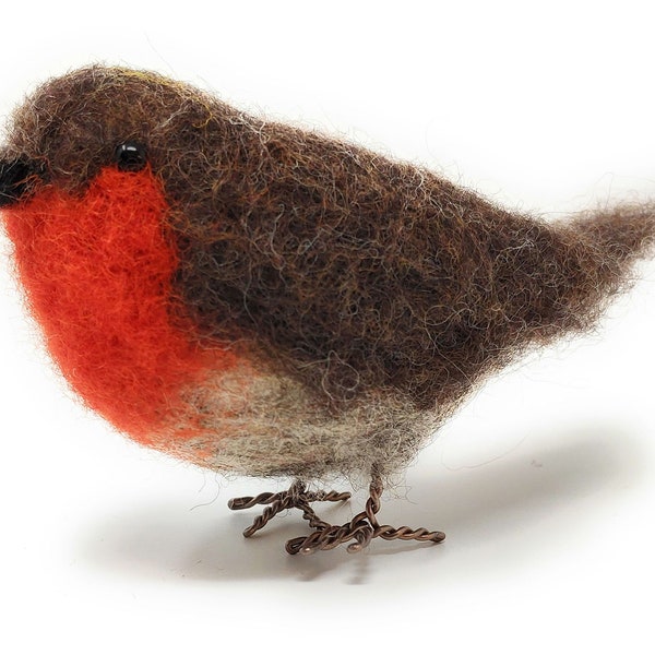 Felt Robin - Etsy UK