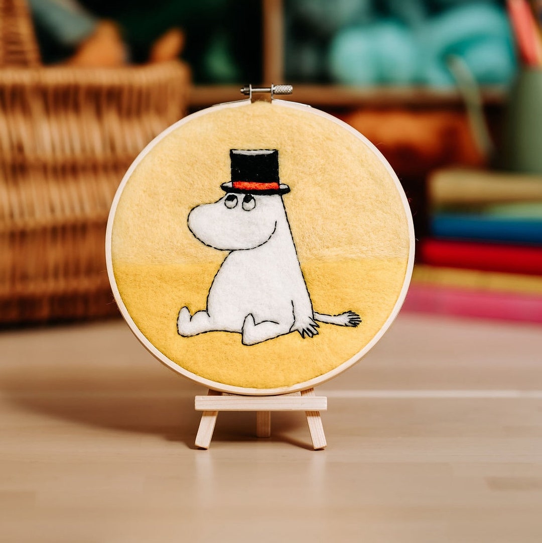 Moomin - Moominpappa Sitting Needle Felting Craft Kit - Etsy