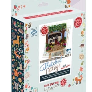 Mini Masterpiece: Crafty Cottages - Thatched Cottage Needle Felting ...