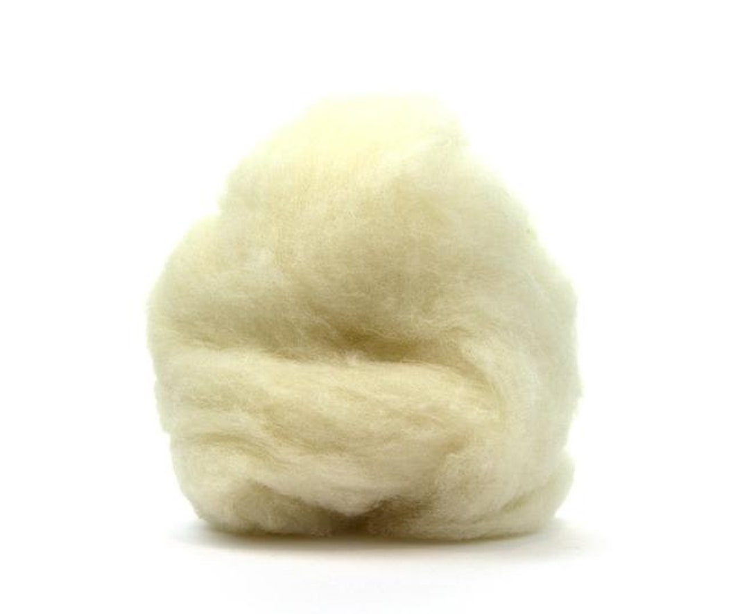Needle Felting Wool - White (50g) - Etsy