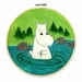 Moomin - Moomintroll Dipping Needle Felting Craft Kit - Etsy UK