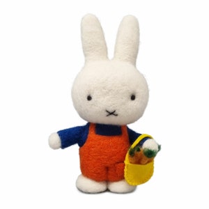 Miffy Gardening Needle Felting Craft Kit - Etsy