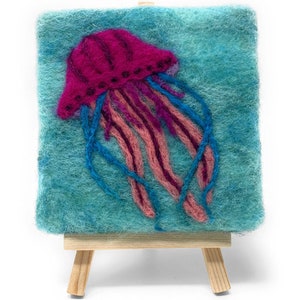 Under the Sea Jellyfish Needle Felting Craft Kit - Etsy