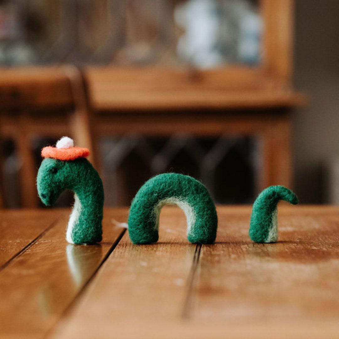 Loch Ness Monster Needle Felting Craft Kit - Etsy UK