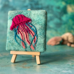 Under the Sea Jellyfish Needle Felting Craft Kit - Etsy