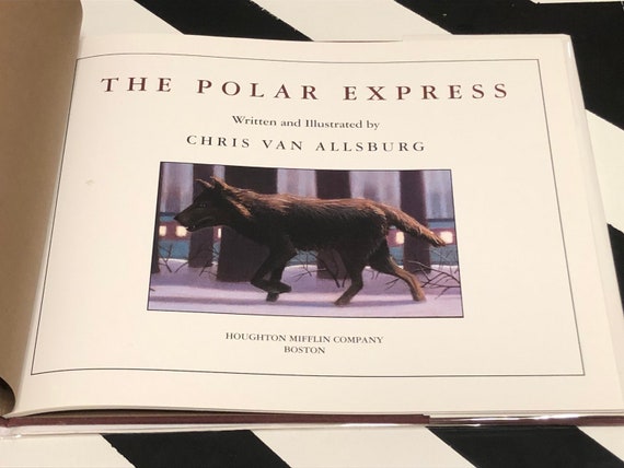 Polar Express Book Illustrations