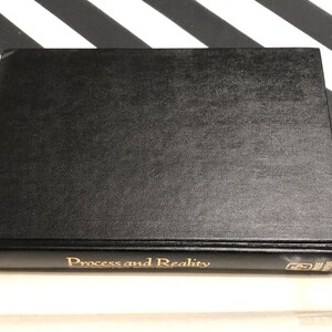 Process and Reality by Alfred North Whitehead 1978 hardcover | Etsy