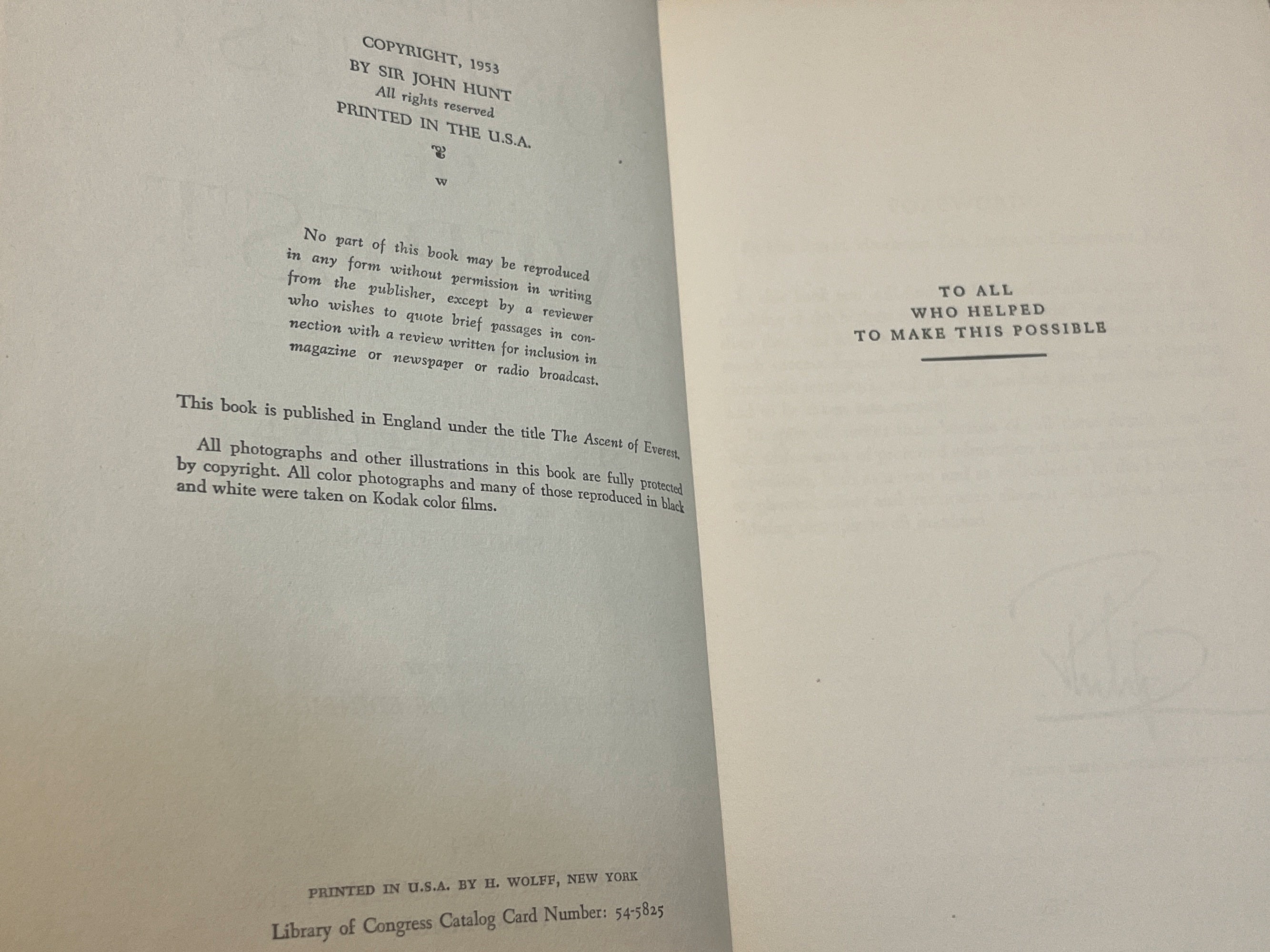 Sir John Hunt Quotes Life Is Meeting By John Hunt AbeBooks