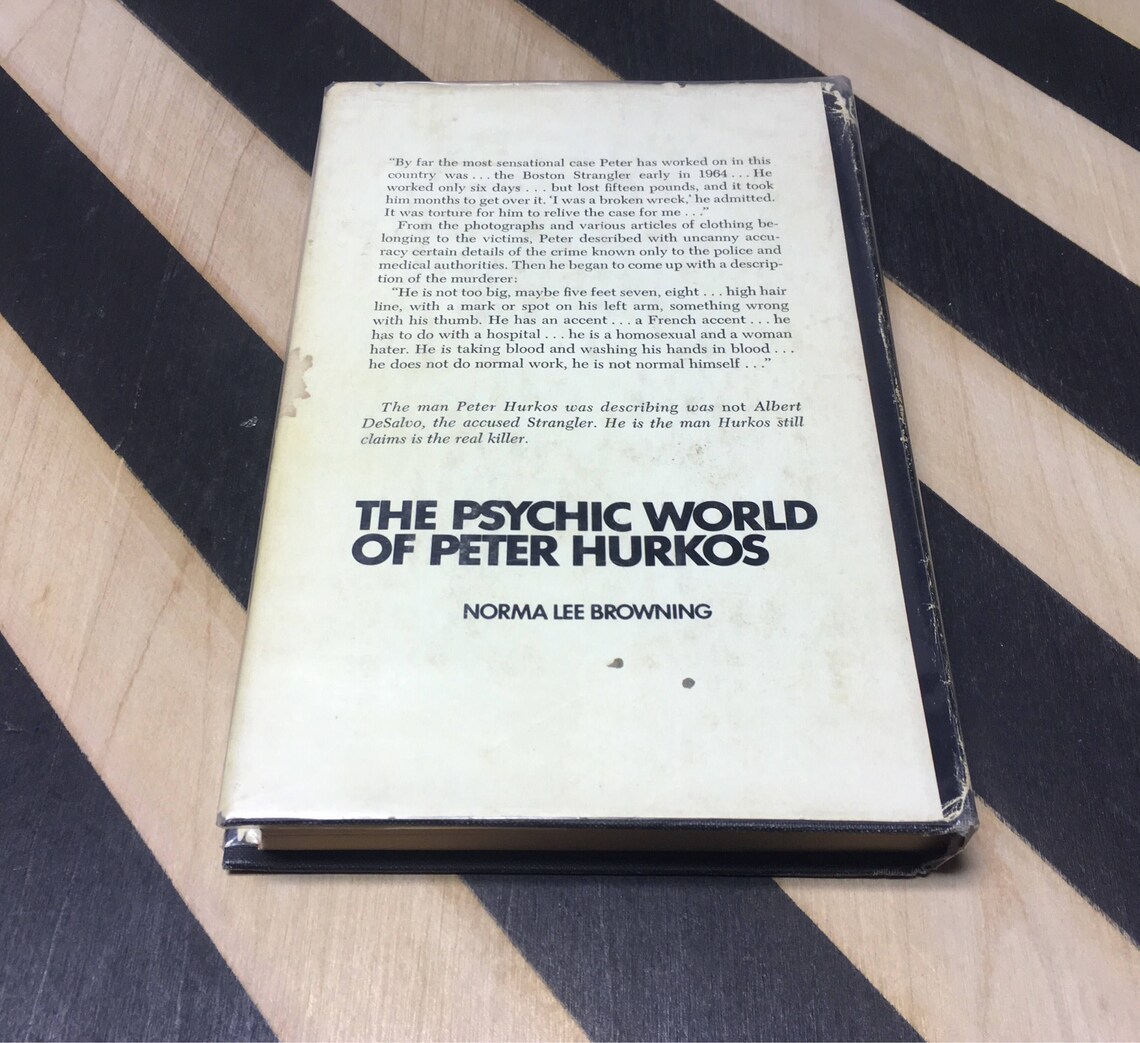 The Psychic World of Peter Hurkos by Norma Less Browning | Etsy
