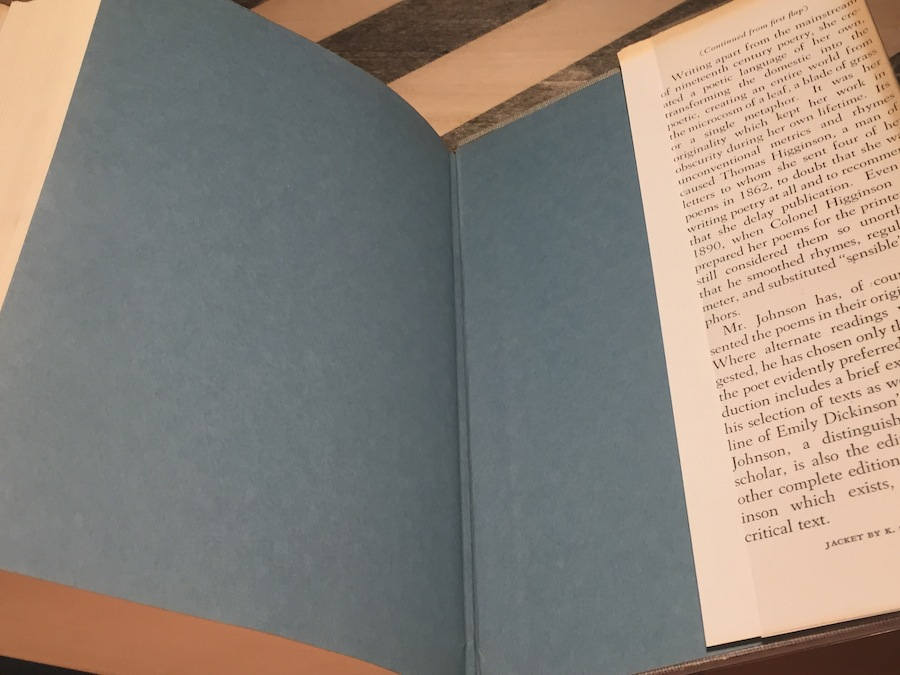 The Complete Poems Of Emily Dickinson 1960 Hardcover Book