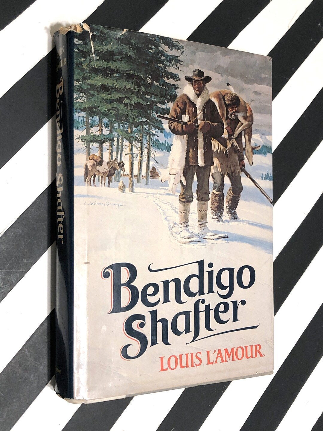 Bendigo Shafter de Louis L'Amour 1979 libro de la primera edición ...