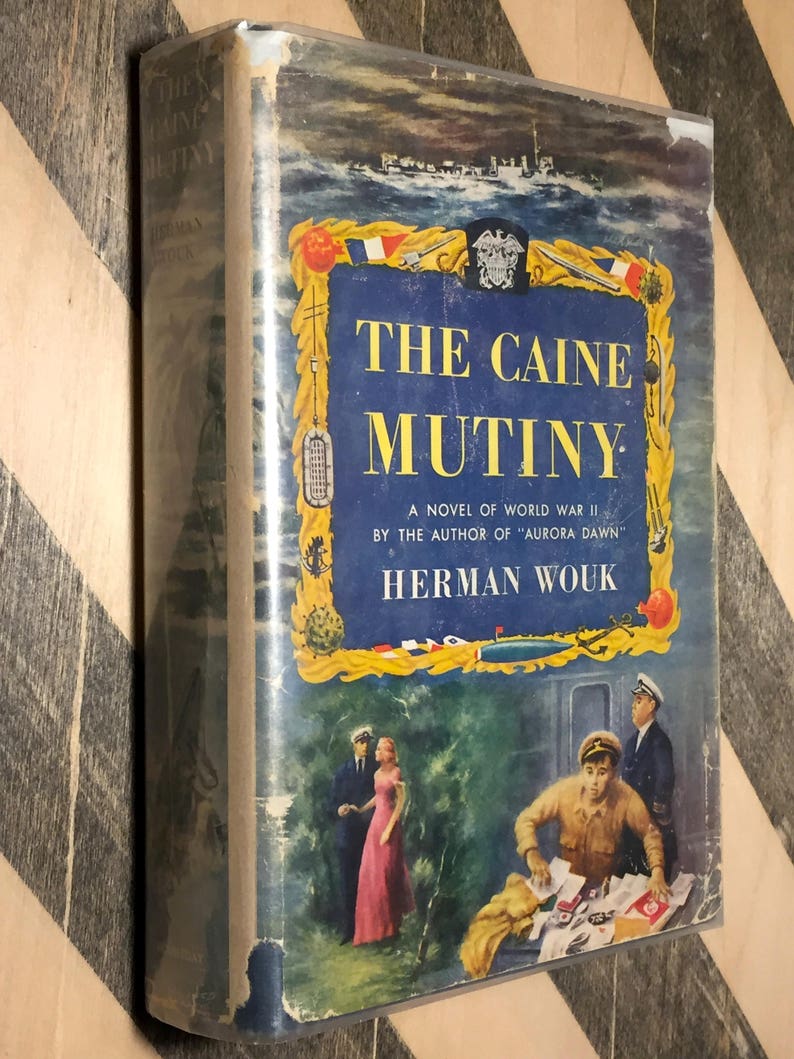 The Caine Mutiny by Herman Wouk 1951 First Edition Book - Etsy