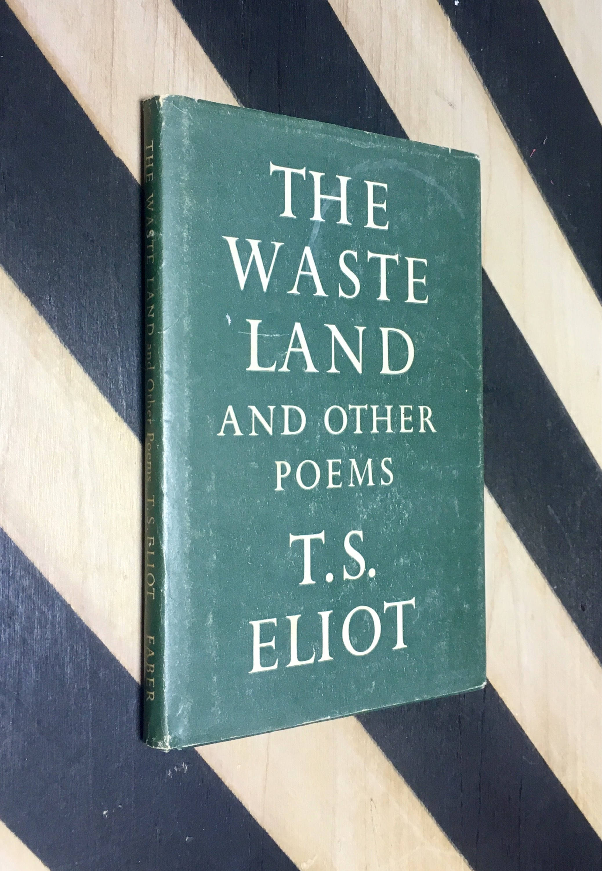 The Waste Land and Other Poems by T. S. Eliot (1968) hardcover book