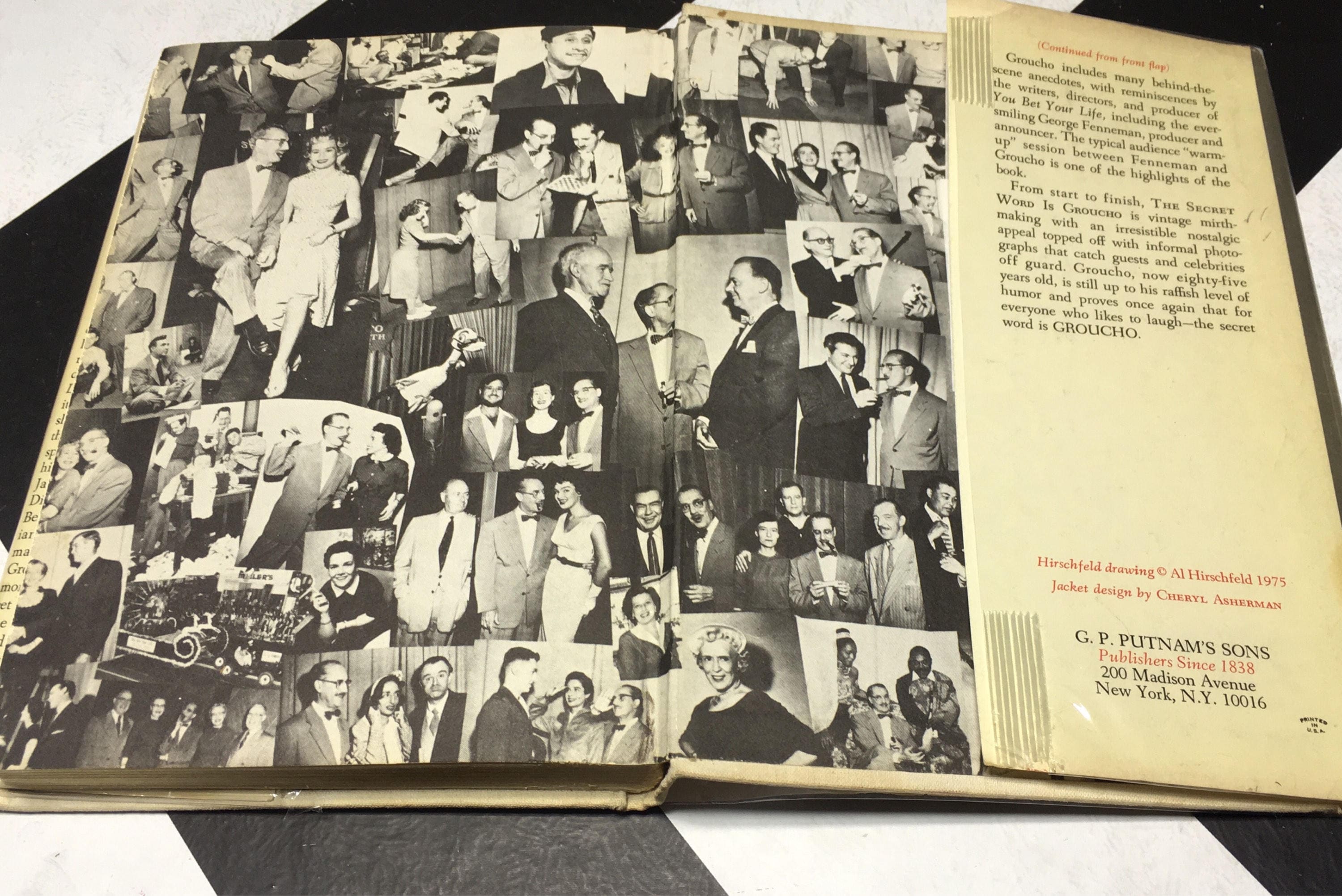 The Secret Word is Groucho by Groucho Marx With Hector Arce - Etsy