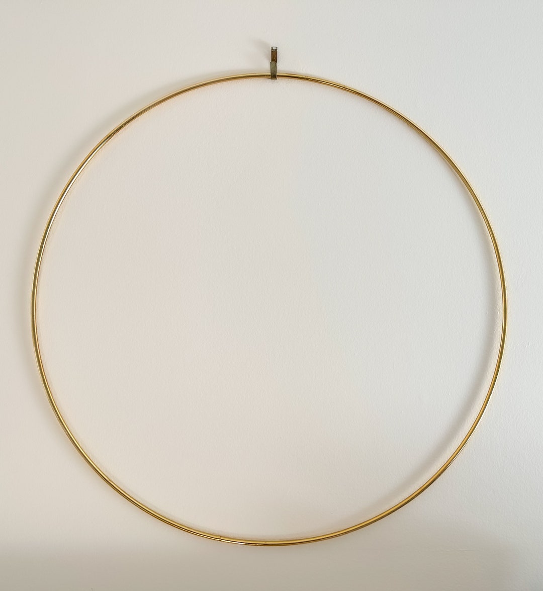 24 in Large Gold Metal Hoop Ring for Macrame Dream Catcher Wreath ...