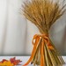 Wheat Bundle Rustic Wedding Bouquet Natural Fall Thanksgiving Table ...