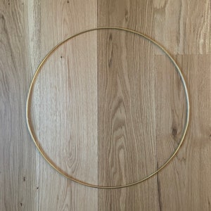 24 in Large Gold Metal Hoop Ring for Macrame Dream Catcher Wreath ...