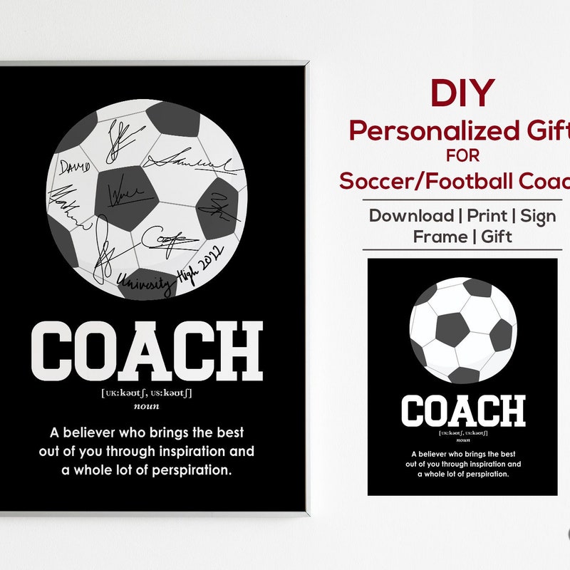 Soccer Coach Gift - 60+ Gift Ideas for 2024