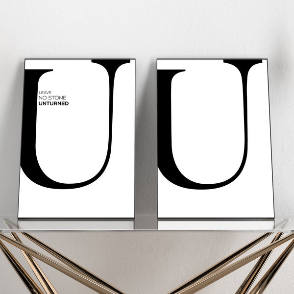Large Letter U - Etsy