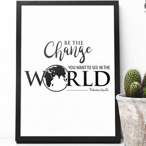 Martin Luther King Quote Print, the Time is Always Right, Wall Decor ...