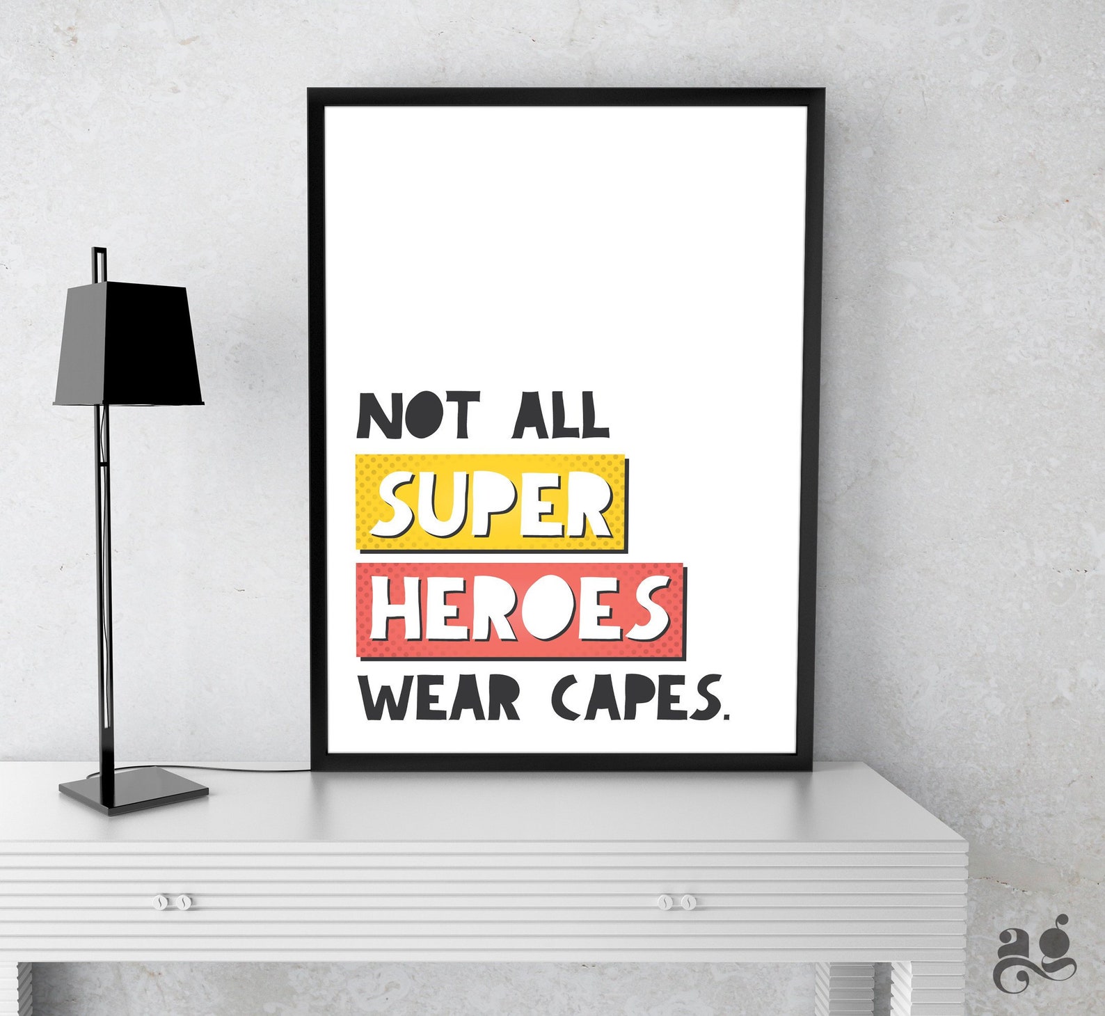 Buy Superhero Decor Set of 3 Boom Pow Printable Wall Art Comic Online ...