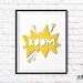 Buy Boom Comic Book Decor Printable Boom Sign, Superhero Party Sign ...