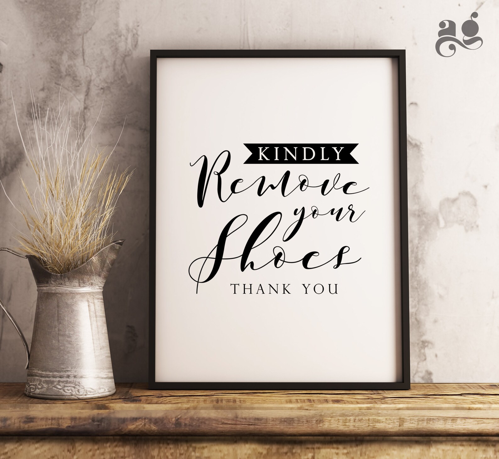 Remove Your Shoes Take off Shoes Sign PRINTABLE Door Sign | Etsy India
