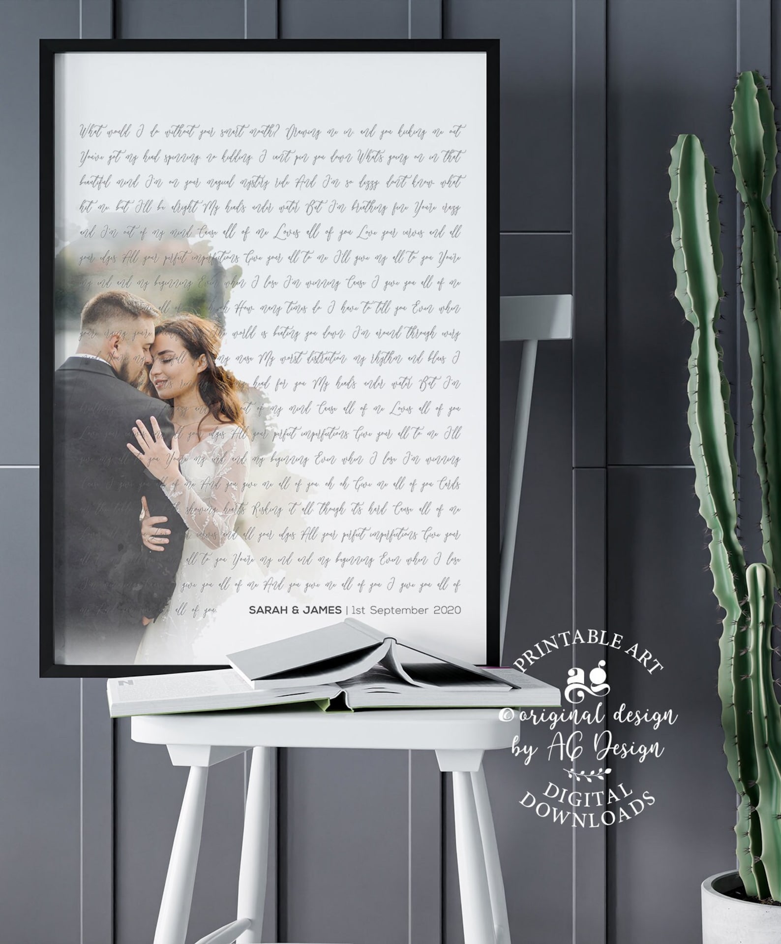 Personalized First Dance Printable First Paper Anniversary - Etsy