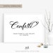 Confetti Sign Printable Party Sign Baby Shower First - Etsy
