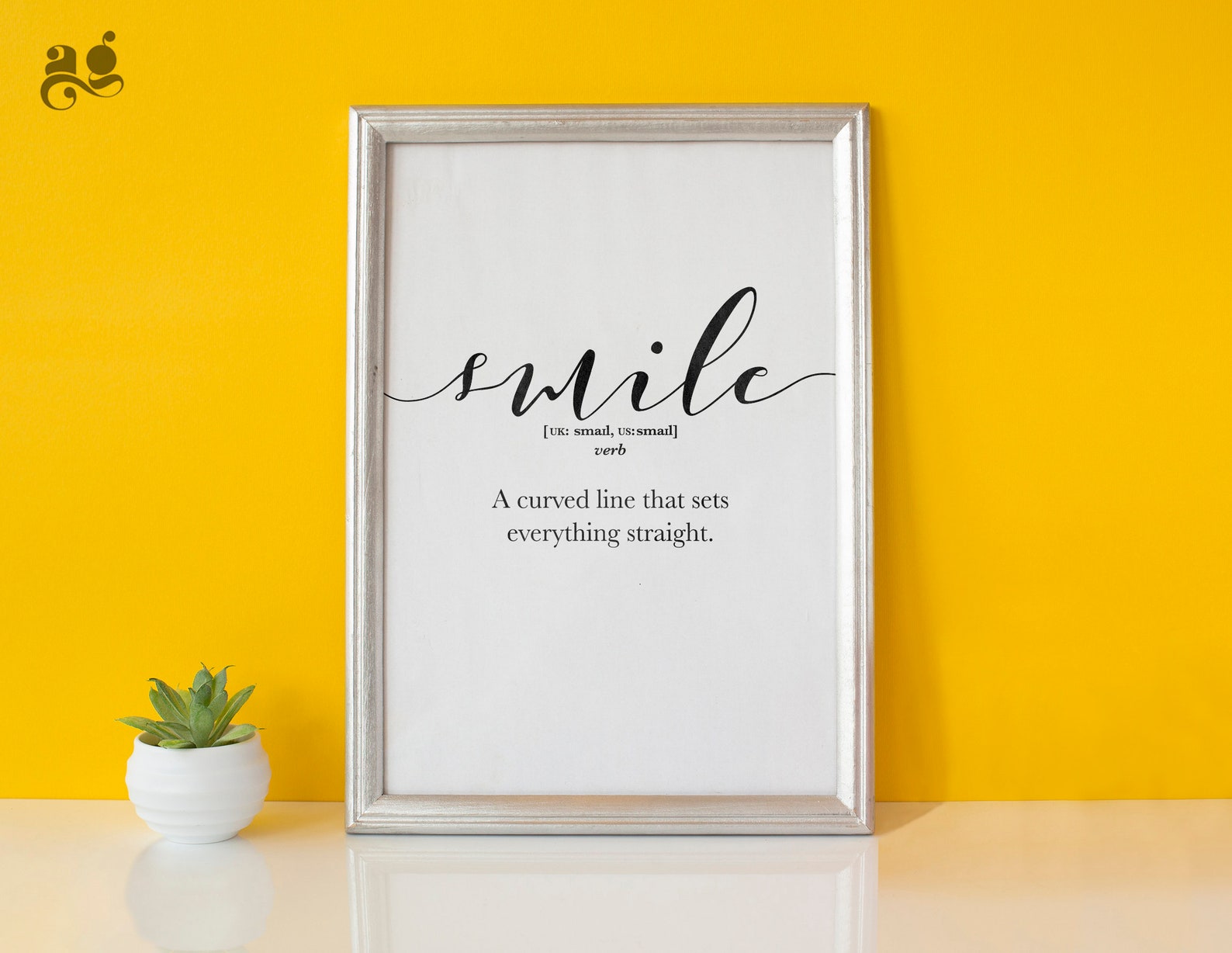 Smile Definition Printable Word Definition Posters Smile - Etsy India