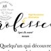 French Teacher Appreciation, Gift for Professeur, Teacher Definition ...