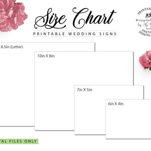 Wedding Signs Bundle - Set of 28, Printable Wedding Decor, PDF - JPG ...