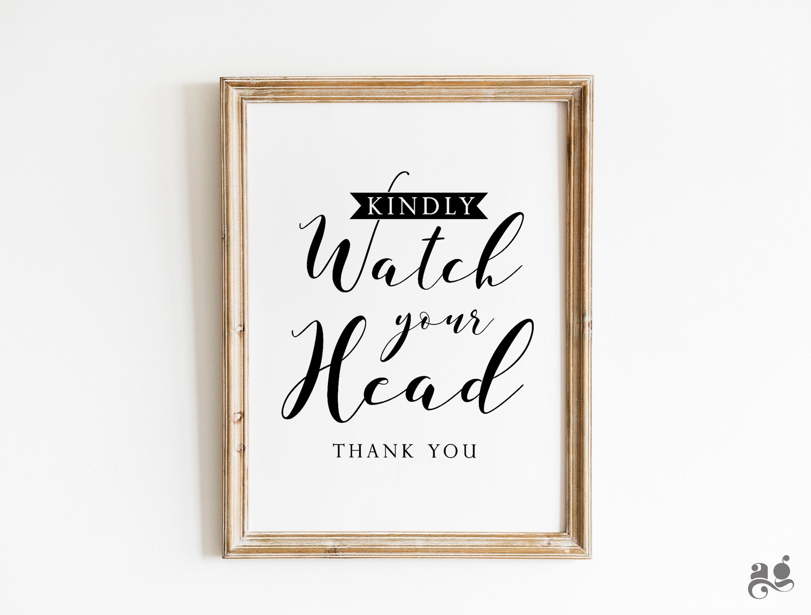 Watch Your Head, Mind Your Head Sign, Caution Head Sign, Practical Home ...