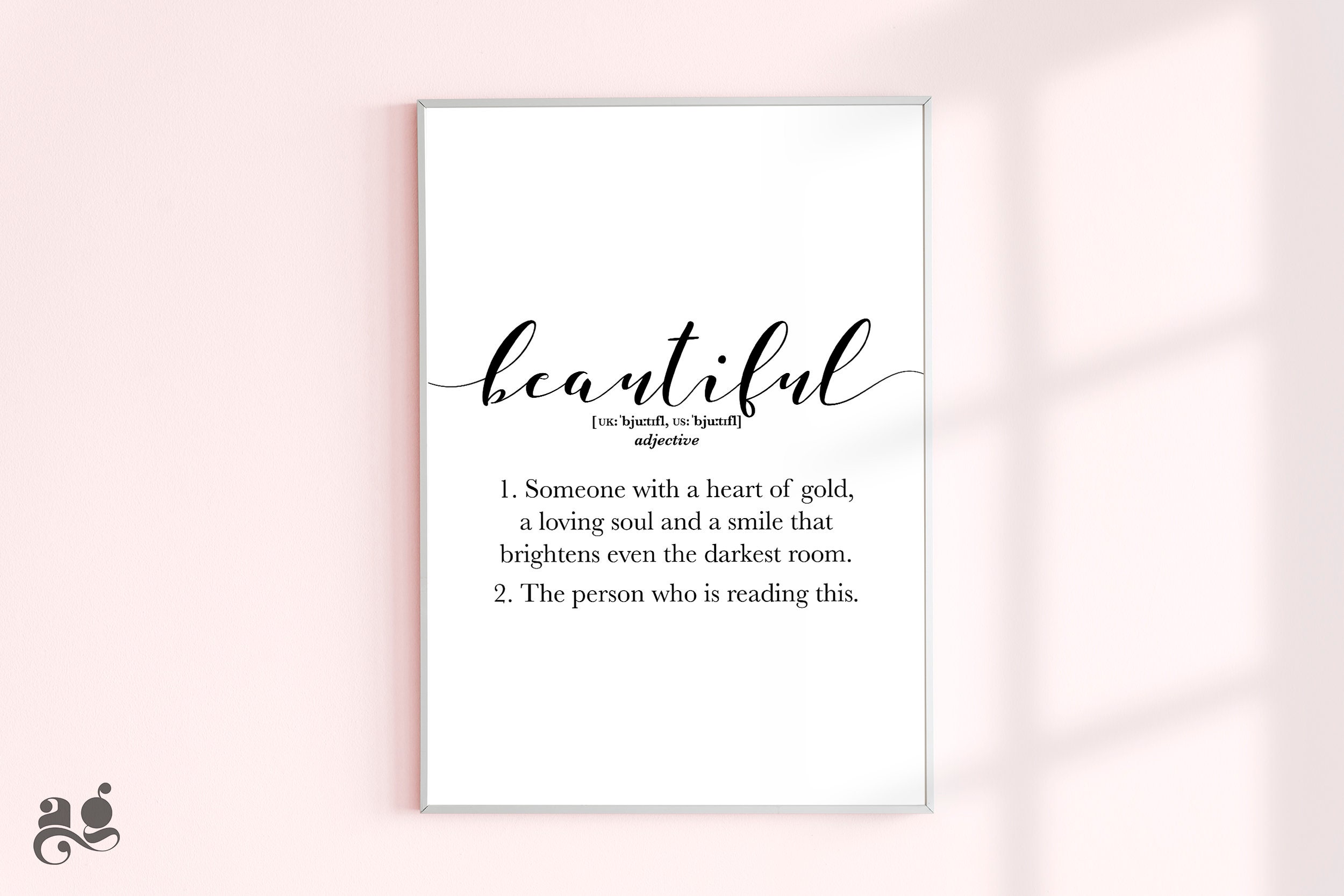 Beautiful Definition Print Printable Soul Sister Gift - Etsy