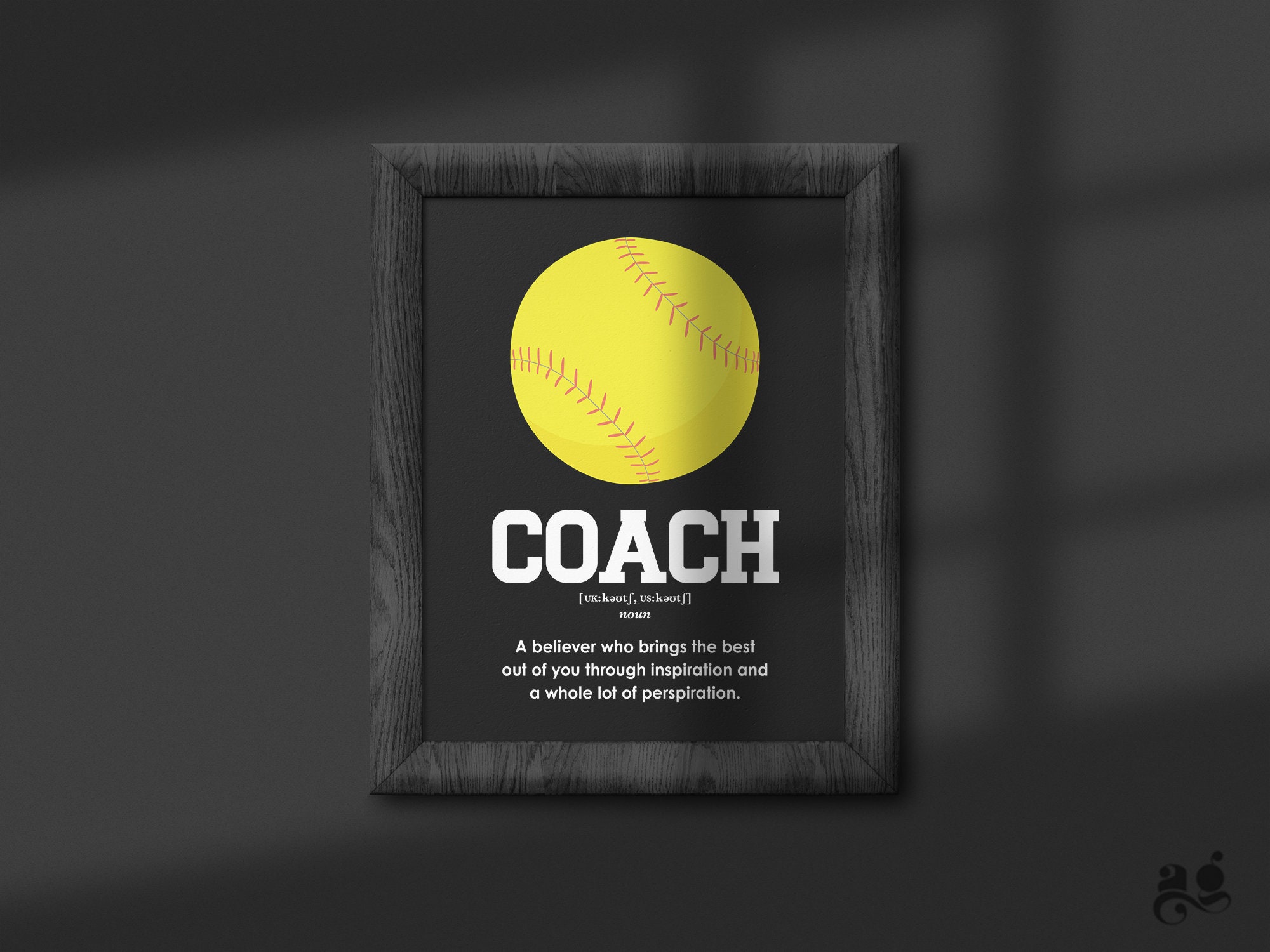 Softball Coach Gift, Printable Coach Appreciation Gifts, Best Coach ...