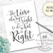 Martin Luther King Quote Print, the Time is Always Right, Wall Decor ...