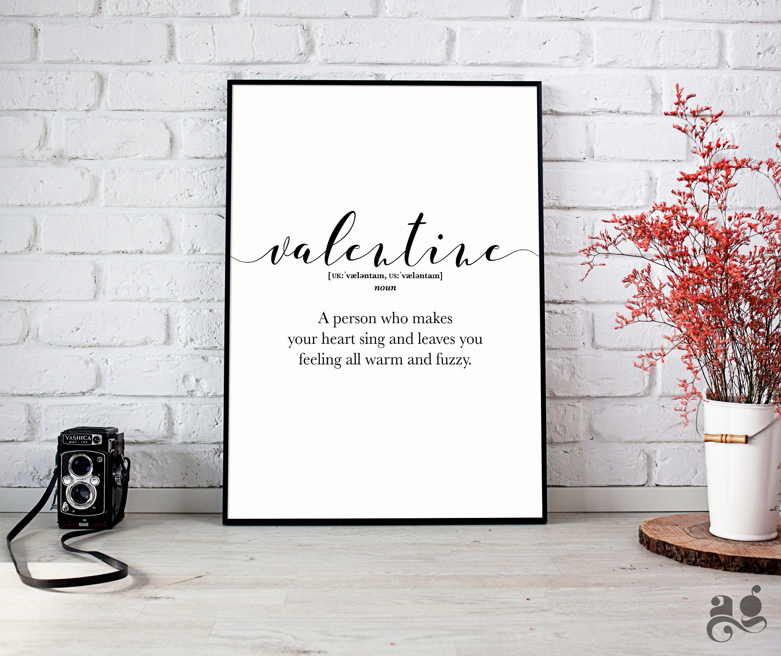 Valentine Definition Printable Cute Anniversary Gifts for - Etsy