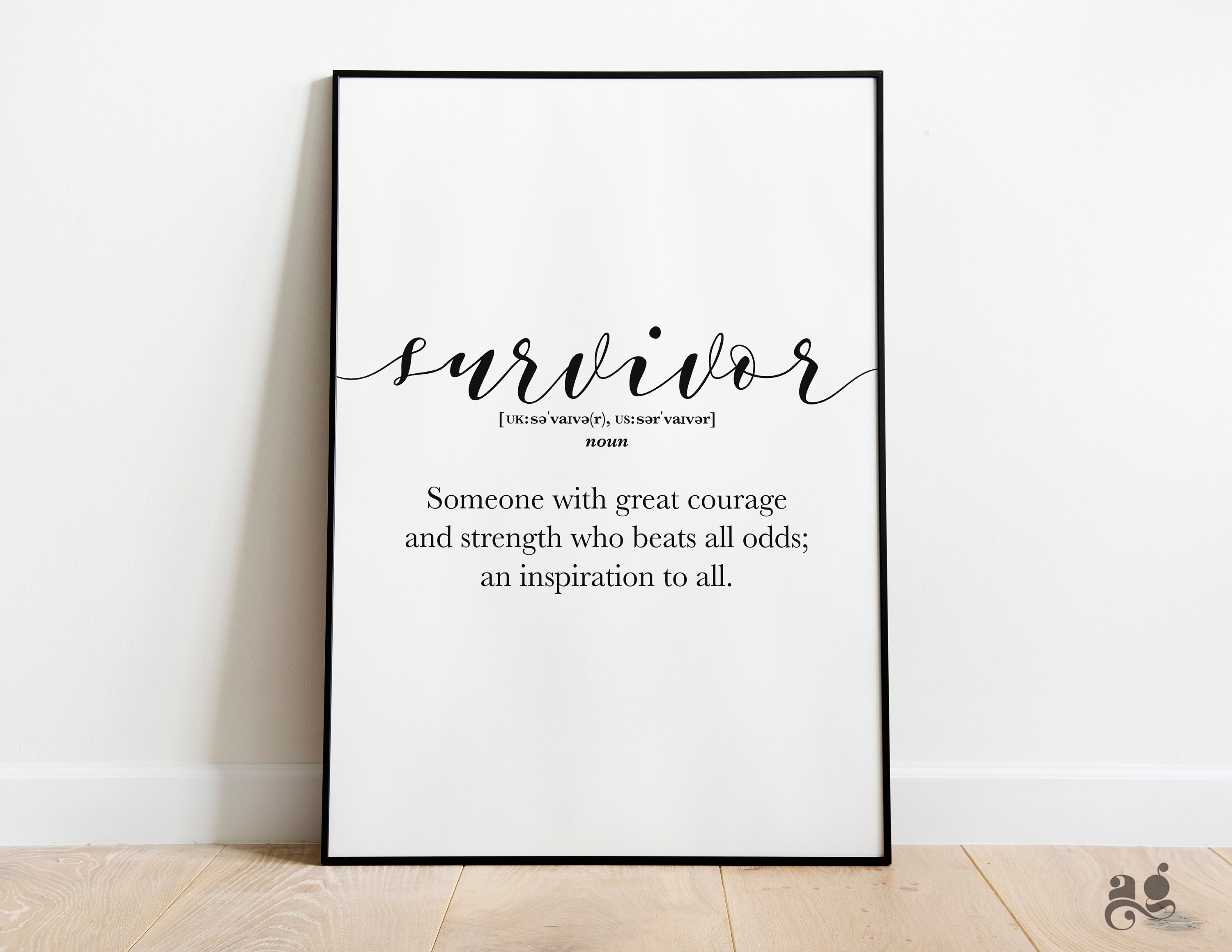 Survivor Definition Printable, Cancer Survivor Surgery Present, Warrior ...
