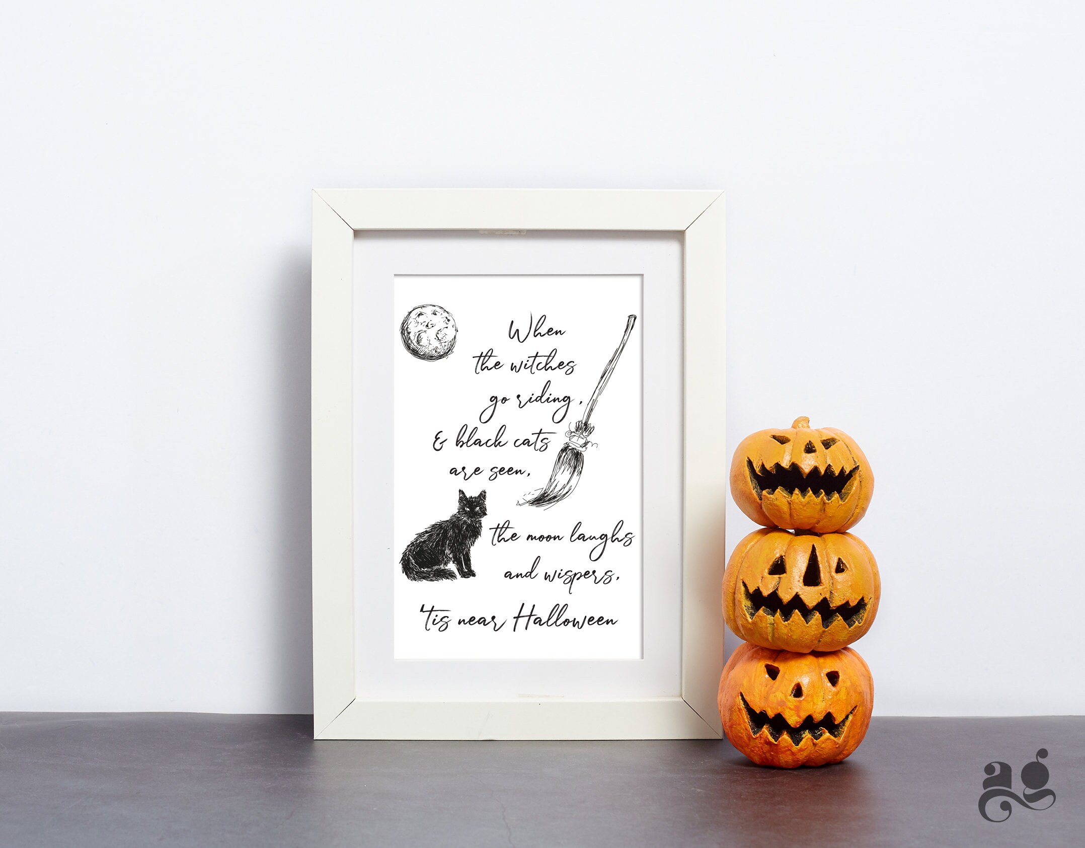 When the Witches Go Riding, Halloween Quotes, Primitive Halloween Sign ...