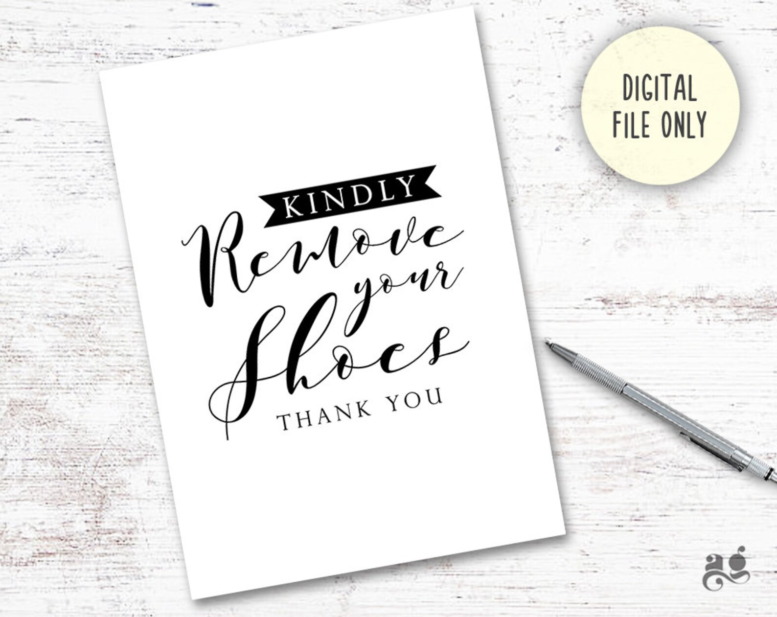 Remove Your Shoes, Take off Shoes Sign, PRINTABLE Door Sign, Shoes off ...