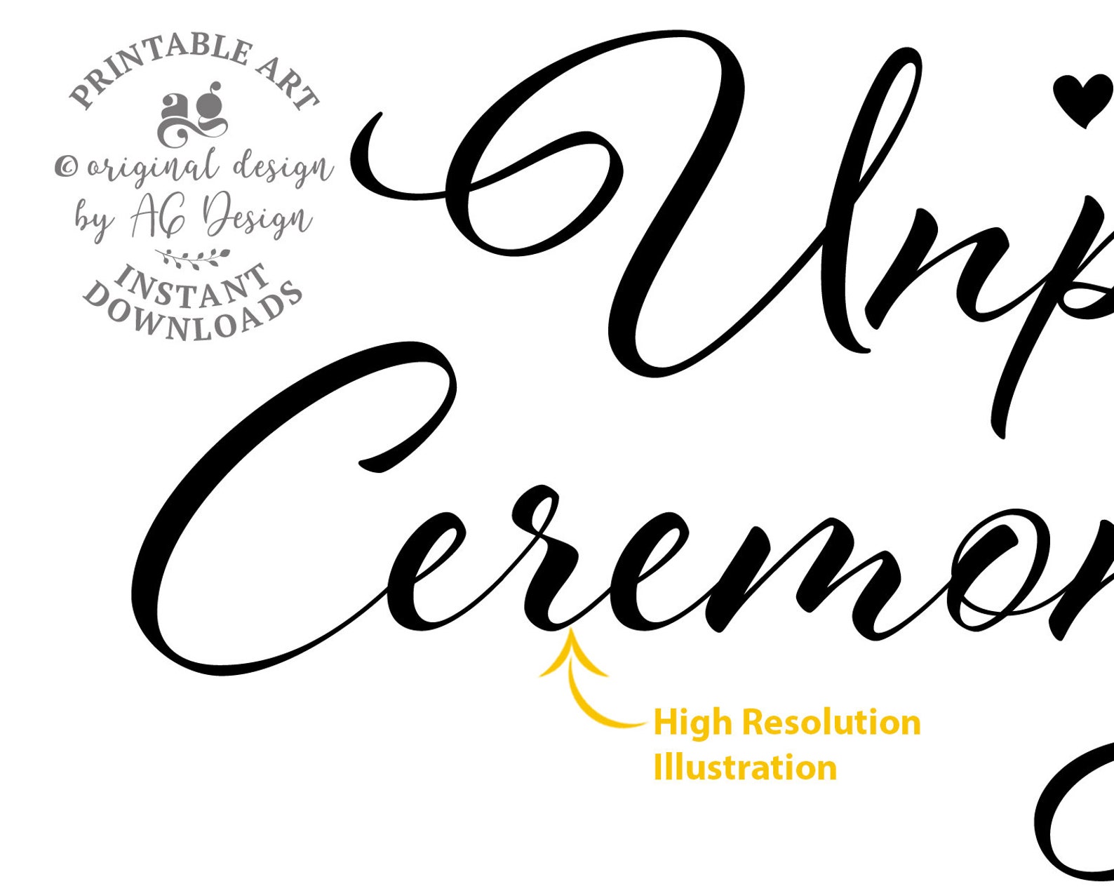 Wedding Signs Bundle Set of 28 Printable Wedding Decor PDF | Etsy