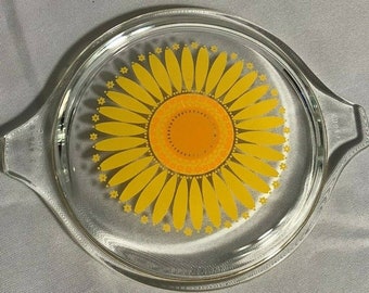 Pyrex Yellow Daisy | Etsy