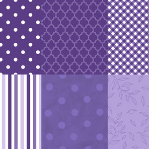 Lilacs in Bloom: Printable Digital Papers for Instant Download, Commercial License - Etsy